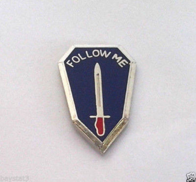 FOLLOW ME US ARMY INFANTRY SCHOOL (15/16") Military Hat Pin 14872 HO | eBay