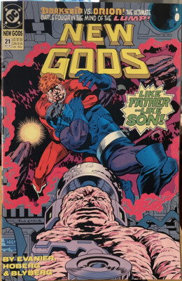 New Gods 21 Darkseid vs Orion NM Condition 1990 DC Comic (box10) | eBay