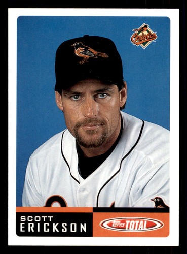 2002 Topps Total Team Checklists #TTC4 Scott Erickson Baltimore Orioles ...
