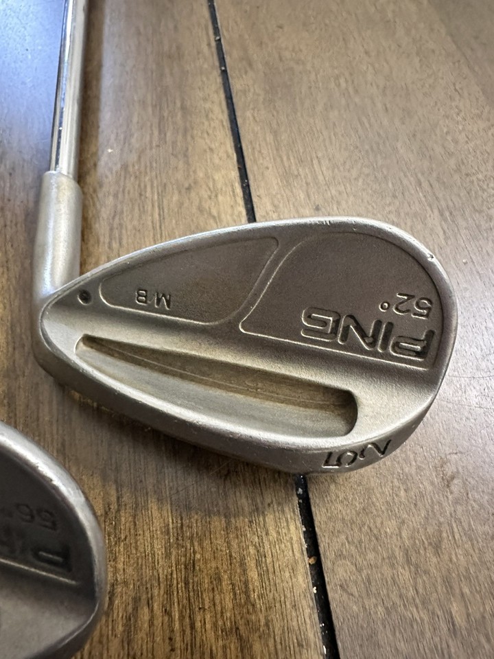 ⛳️Ping MB Wedge Set 52* 56* 60* Black Dot Steel Mens RH⛳️ | eBay