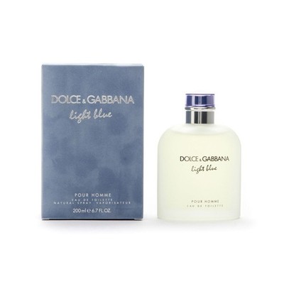 Light Blue by Dolce Gabbana for Men 6.7 oz EDT Spray Brand New ...