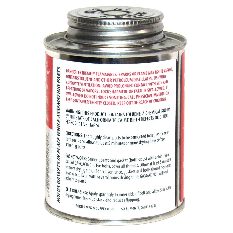 Gasgacinch Gasket Sealant 440-B(2-PACK); Gasgacinch 8.0 oz. Brush On | eBay