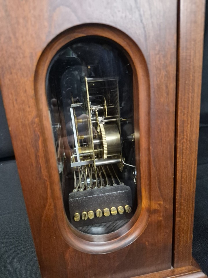Vintage Wuersch Fall River Chime Mantle Clock W/ Franz Hermle 340-020 ...