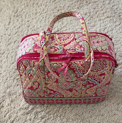 Vera Bradley- Medium Size Pet Carrier Dog Cat Capri Pink Paisley Print ...