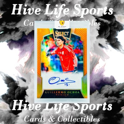 Guillermo Ochoa 2016-17 Panini Select Signatures Orange Auto /49 #S-GO ...