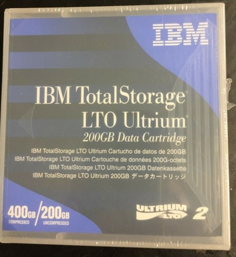 Original IBM 08L9870 TotalStorage LTO Ultrium Data Cartridge (200/400GB ...