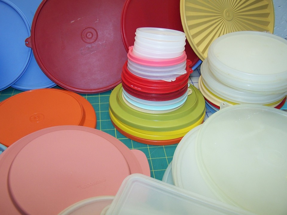 Tupperware Replacement Lids Seals Covers Assorted Color Sizes YOUR ...