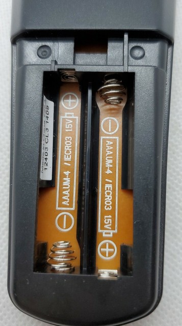 GE General Electric Universal Remote Control 7252 12403 CL3 1409 for ...