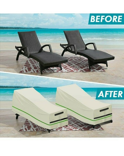 King Do Way Sun Lounger Covers Waterproof Lounger Chair Cover 420d ...