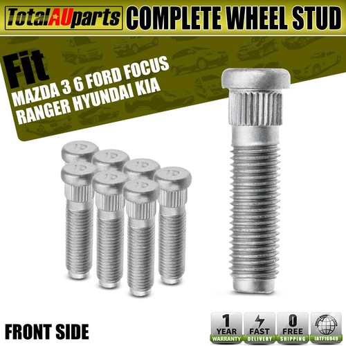 8x Front Wheel Stud for Ford Focus Fiesta Hyundai Santa Fe Sonata Kia ...