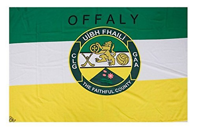 Offaly Official GAA Crest County Flag 152cm x 91cm (5foot x3 foot) | eBay