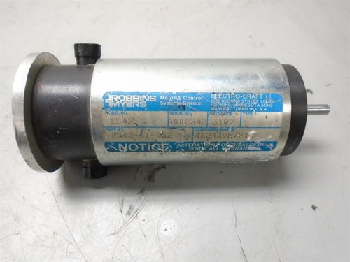 Electro-Craft/ Robbins Myers Motor Model E542 P/N 0542-01-0132 | eBay