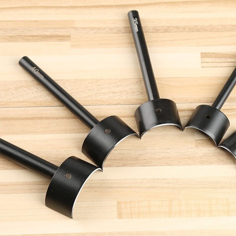 Half Round Leather Punch Hand Cutter Leather Belt Edge End Punch ...