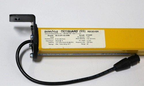 Pinnacle SS-32-0F1-AU-SMB Microguard Emitter and Receiver Safety Light ...