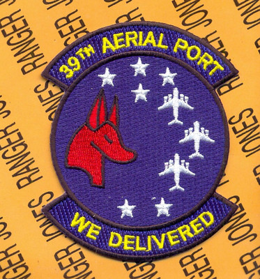 USAF Air Force 39th APS Aerial Port Squadron Deployed 2013-2014 3.75 ...