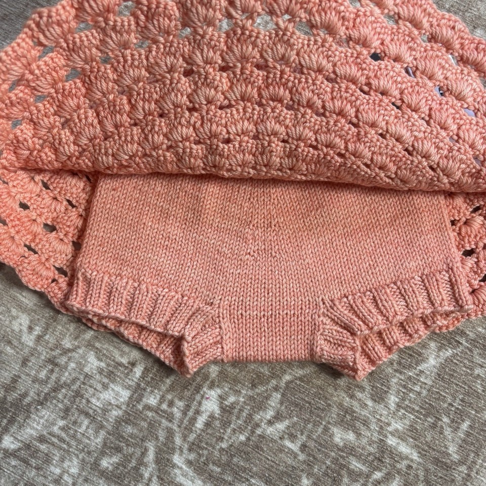 NWT Misha And Puff Pink Merino Wool Hand Knit Mini Skirt Shorts 18 24 ...