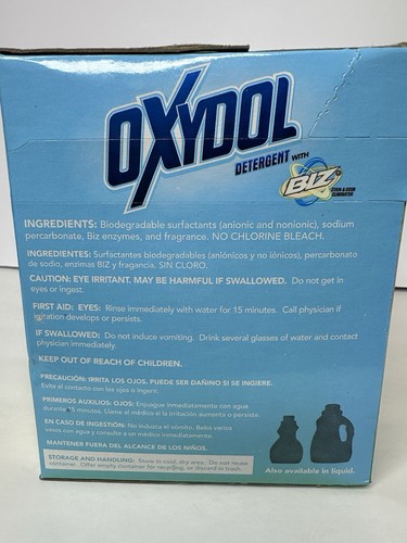 Classic Oxydol With Biz Stain Fighters Laundry Detergent Powder 63 ...