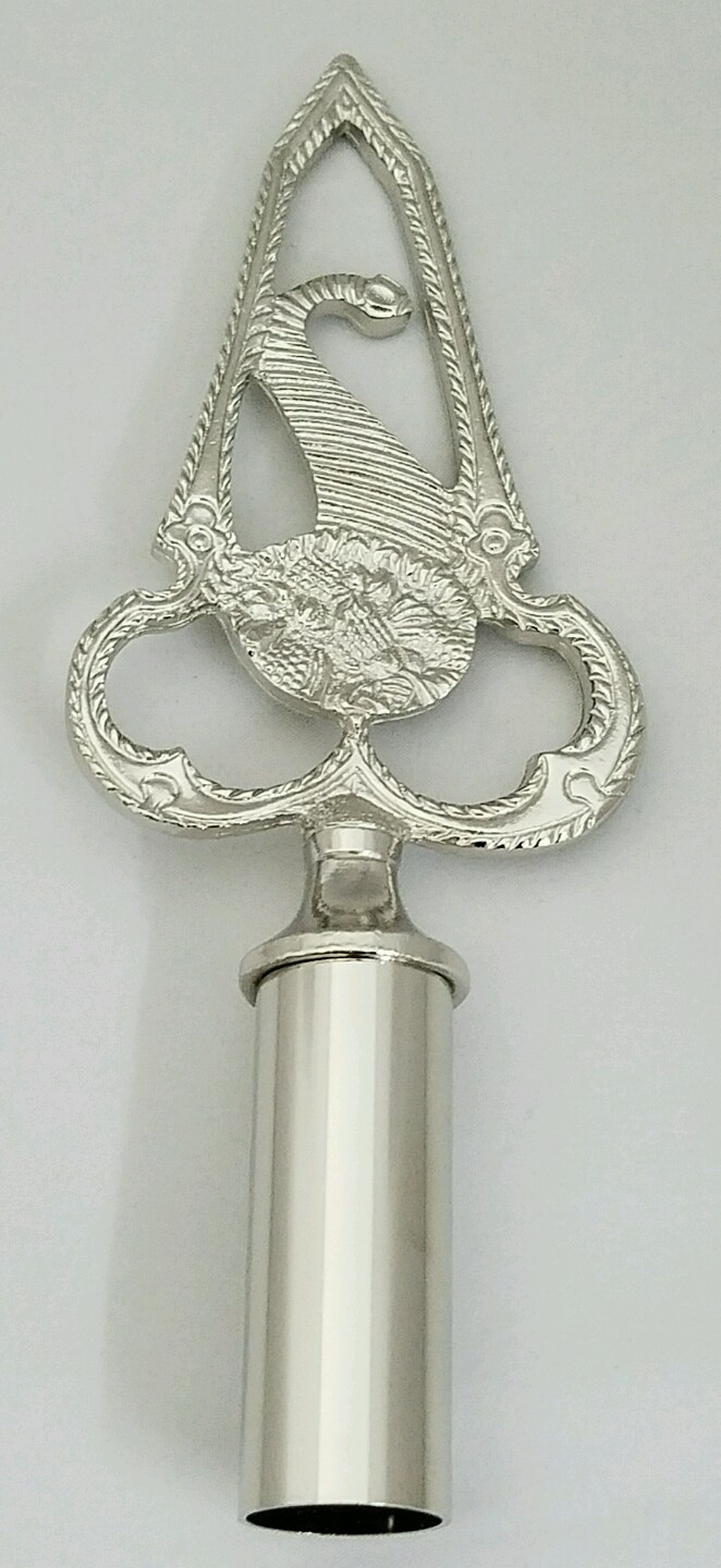 Freemason Masonic Steward Pole Topper in Silver Tone | eBay