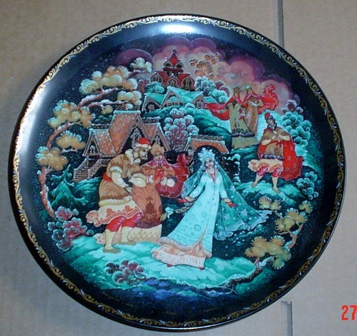 1990 Tianex THE SNOW MAIDEN AND HER PARENTS Russian Fairytale ...
