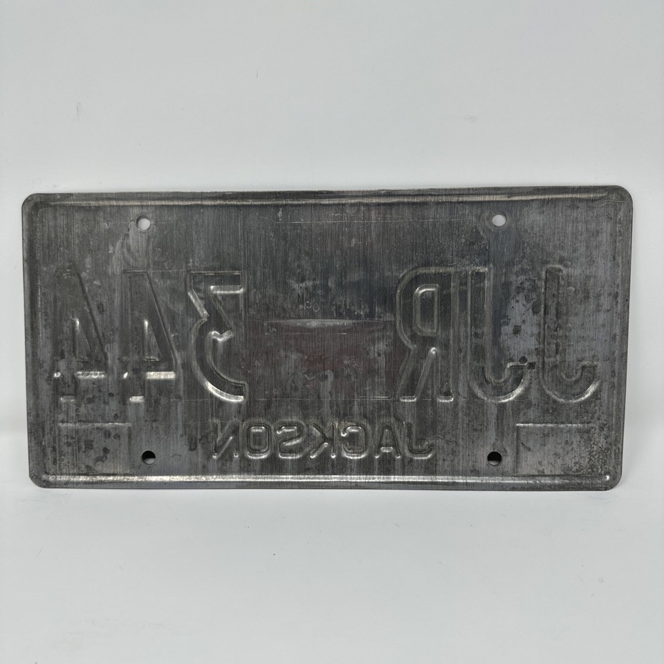 2012 Mississippi Jackson License Plate #JJR344 | eBay