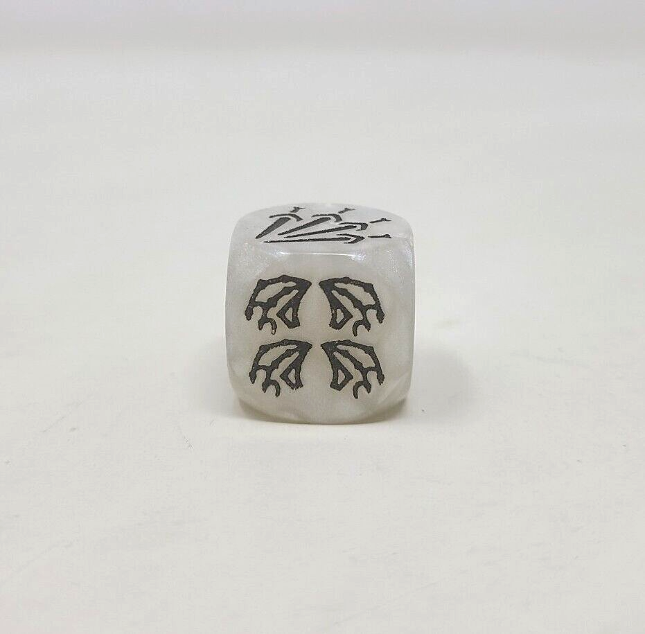 TSR Dragon Dice 6 Sided White Promo Dice | eBay