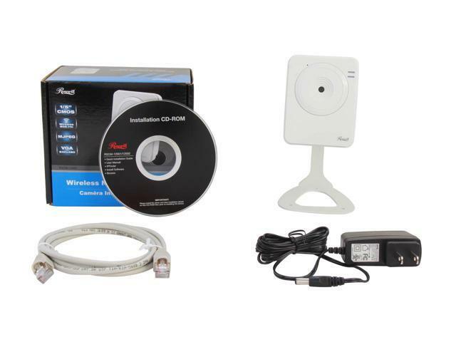 Rosewill RSCM-12001 640 x 480 MAX Resolution RJ45 Wireless N Internet ...