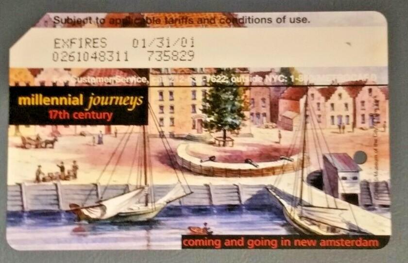 MTA MetroCard Millennial Theme-New Amsterdam-Japanese-Boston-EarthDay ...