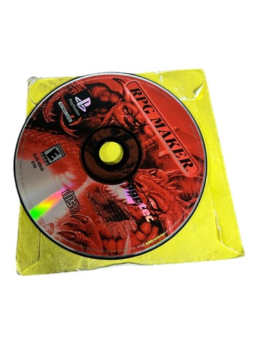 Sony PlayStation 1 PS1 Disc Only Tested RPG Maker | eBay