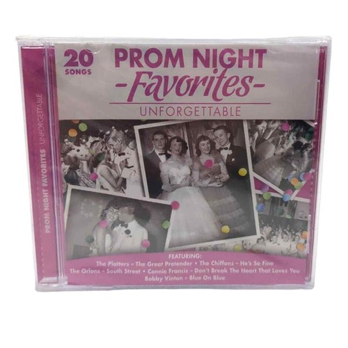 Prom Night Favorites - Unforgettable Music CD 20 Songs The Platters NEW ...