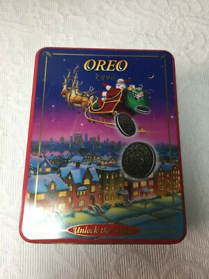 Vintage OREO Tin - 1995 - Unlock the Magic | eBay