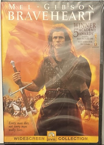 Braveheart (DVD 1995) Mel Gibson NEW SEALED | eBay