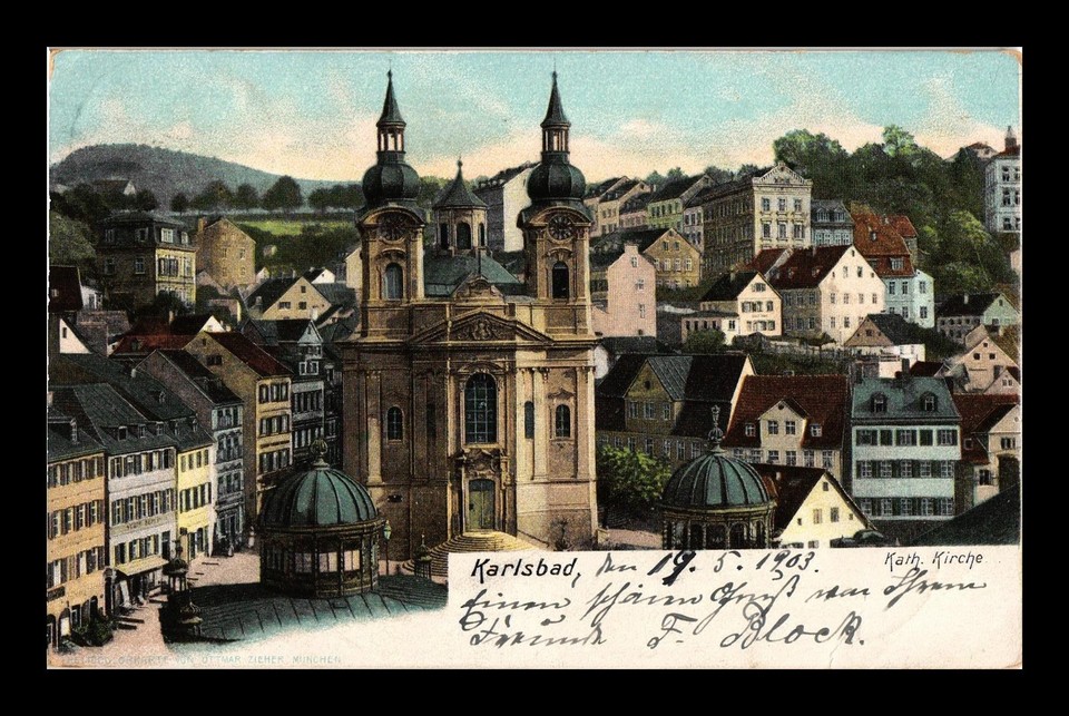 Dr Jim Stamps Austria 5 Heller Franked Postcard Undivided Back 1903 ...