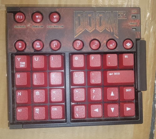Doom 3 Zboard Limited Edition Gaming Keyboard, without box | eBay