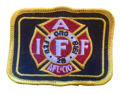 NOS Vintage AFL/CIO Fire Patch | eBay