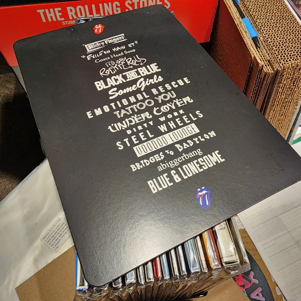 The Rolling Stones Studio Albums 1971-2016 Stereo SUPER DELUXE VINYL LP ...