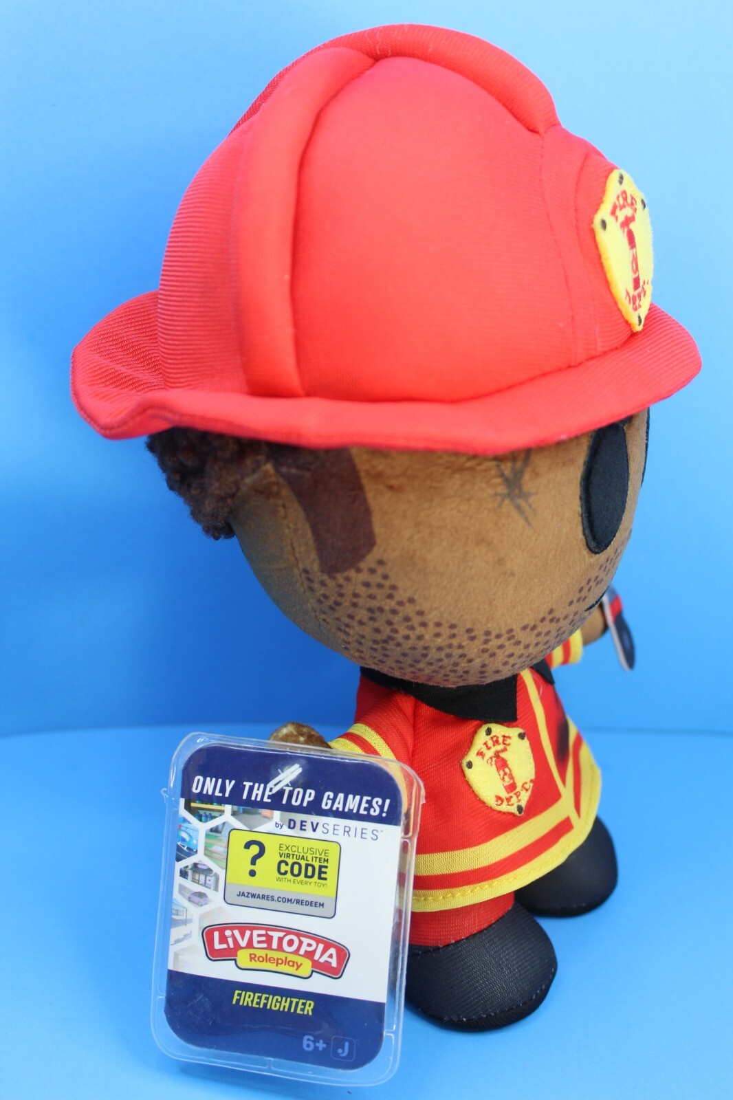 Dev Series Roblox Livetopia Role Play FIREFIGHTER Plush New With Tag ...