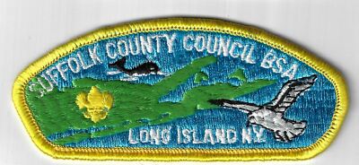Suffolk County Council BSA CSP Long Island NY S1 YEL Bdr. [CD2234] | eBay