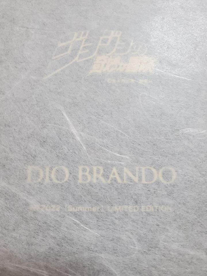 SAS Dio Brando Swarovski figure WF 2022 limited 50 JoJo's Bizarre ...