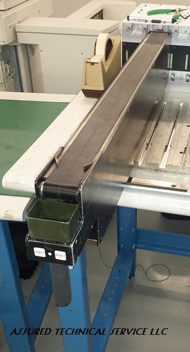 Universal Instruments Reject Belt Conveyor 45651503 powered up ...