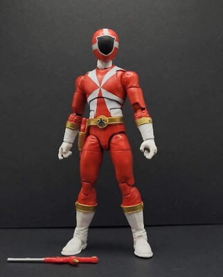 Power Rangers lightning collection Custom Light Speed Red Ranger ...
