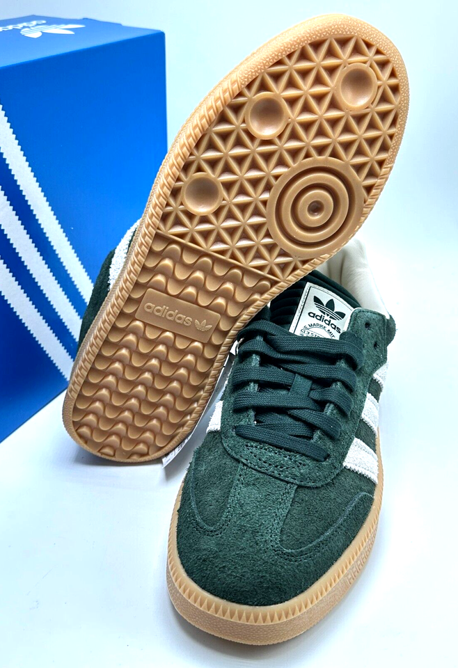ADIDAS Originals Samba XLG Shadow Green Chalk White JI3198 Men's Shoe ...