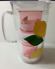 New Kate Spade Lemonade Pitcher (58 Oz) W/2 Cups (12 Oz) Plastic ...