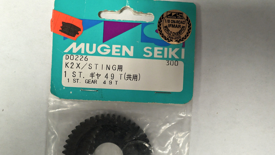 Mugen Seiki ~ MTX / AVA ~ D0226 ~ 1st Spur Gear 49T | eBay