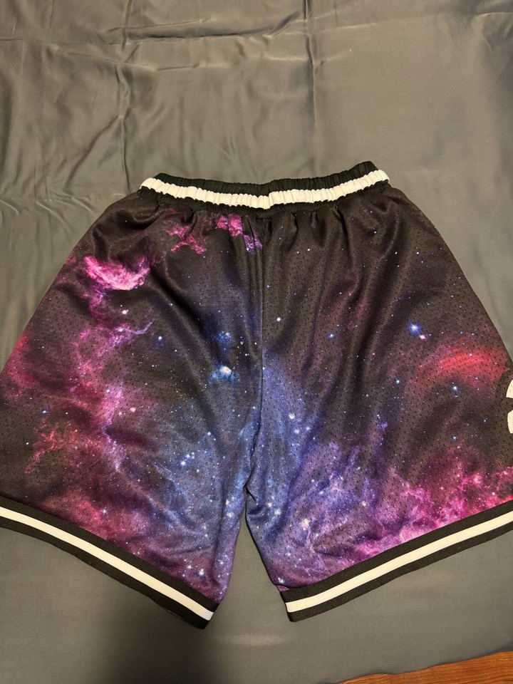 SAVS x JOSH JACOBS x SWIV "GALAXY" HOOP SHORTS - Med | eBay