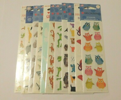 Mrs. Grossman's Stickers You Choose Brand New Sealed Pack 1/2/3 Strips ...