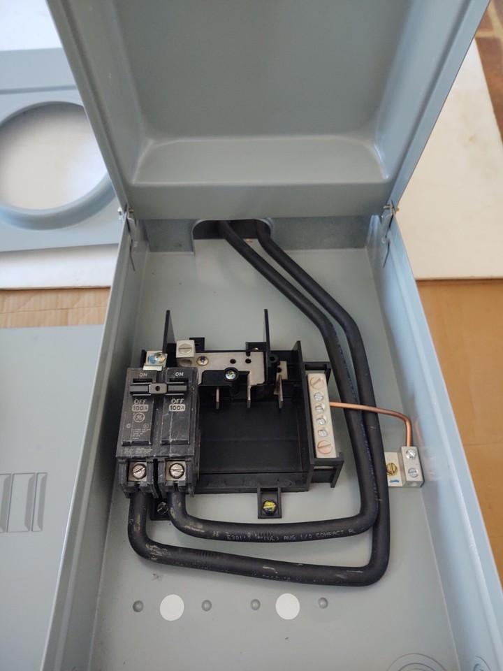 MIDWEST # R101C / 100 AMP, 120/240, 1 PHASE, RINGLESS METER BASE ...