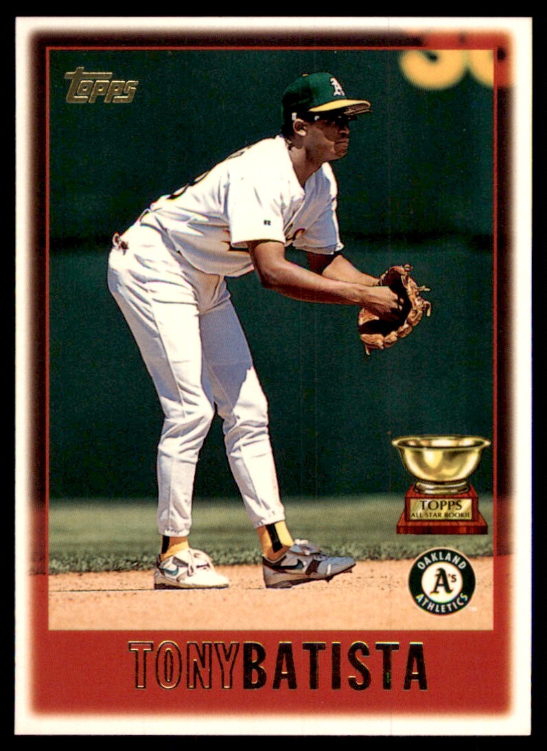 1997 Topps Tony Batista Baseball Card Oakland Athletics #344 | eBay