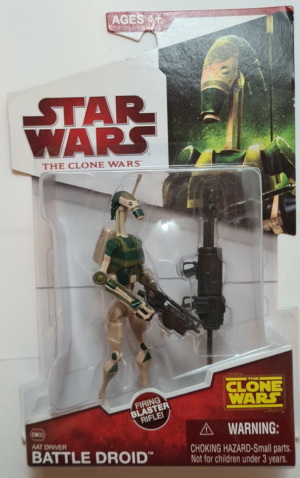 Star Wars Clone Wars CW33 AAT Driver Battle Droid | eBay Australia