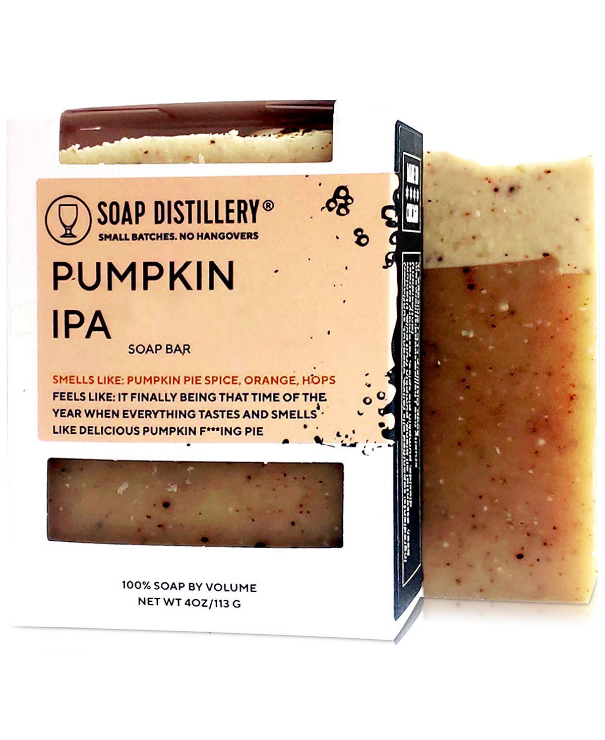 Soap Distillery Pumpkin Ipa Soap Bar, Brown, 4-oz. | eBay