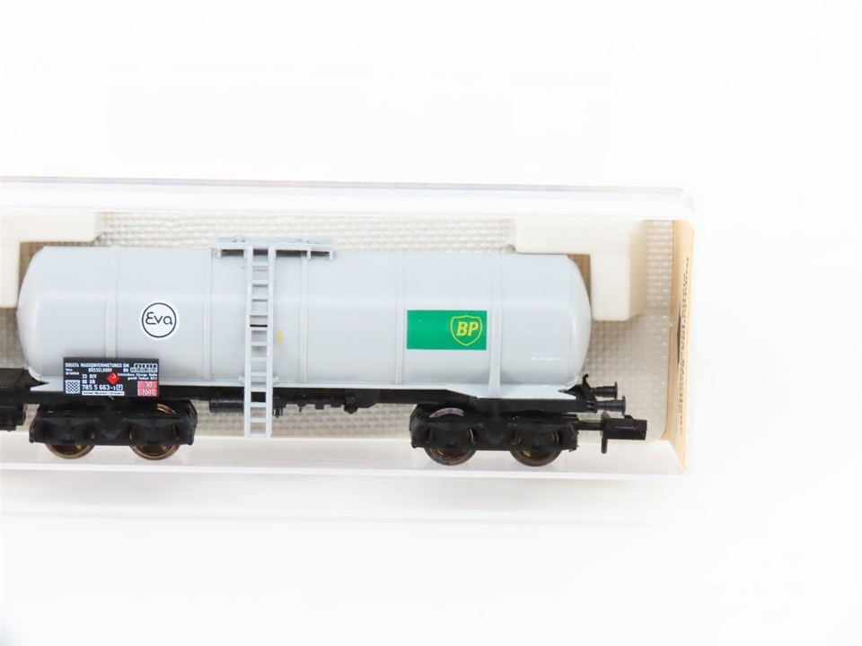 N Scale Fleischmann 8482 DB Deutsch Bahn German Railway EVA BP Tank Car ...